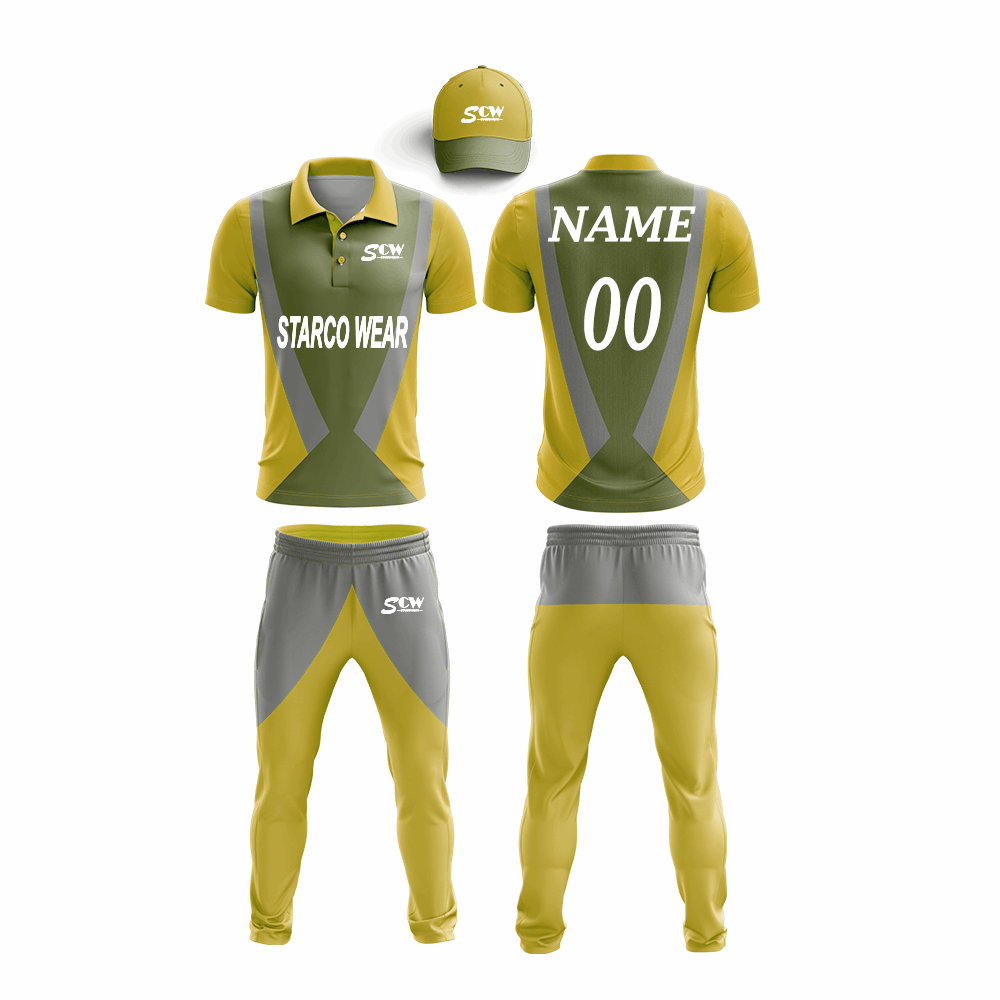 Cricket Team Clothing Kit -CU-49 | Starco Wear